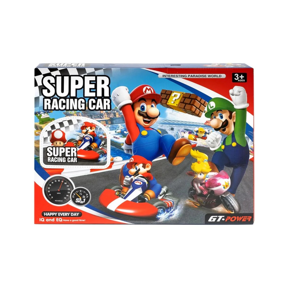 Super Mario DIY Race Track Car - 111-181F